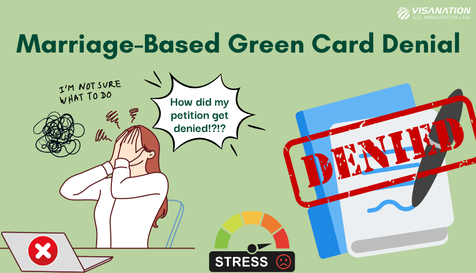 Marriage Green Card Denial: Top Reasons and 2025 Denial Rate