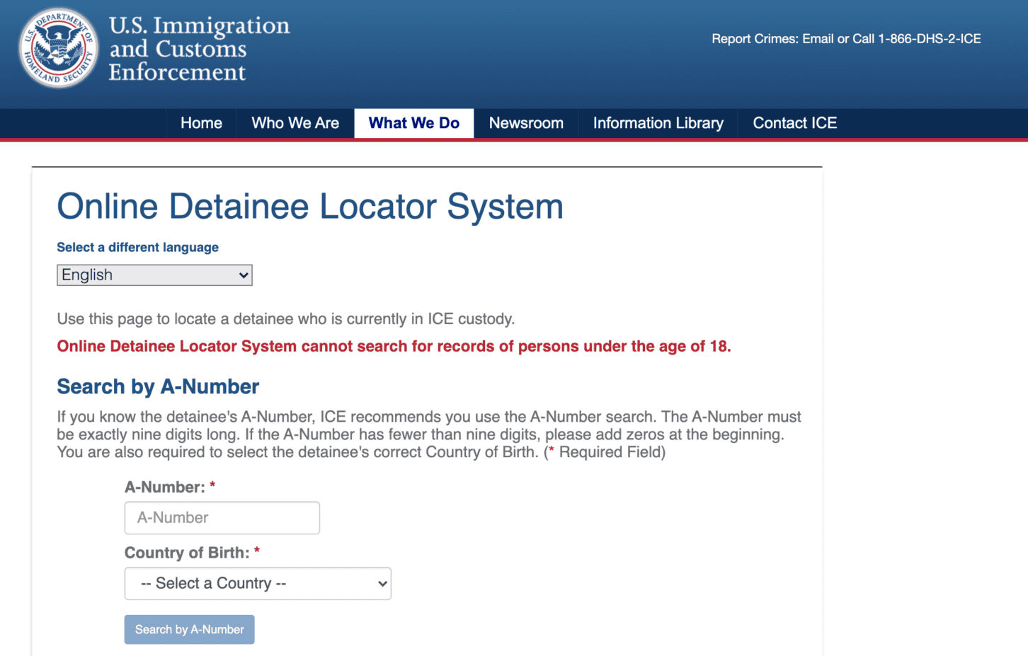 How to Use the ICE Detainee Locator to Find Someone in Custody