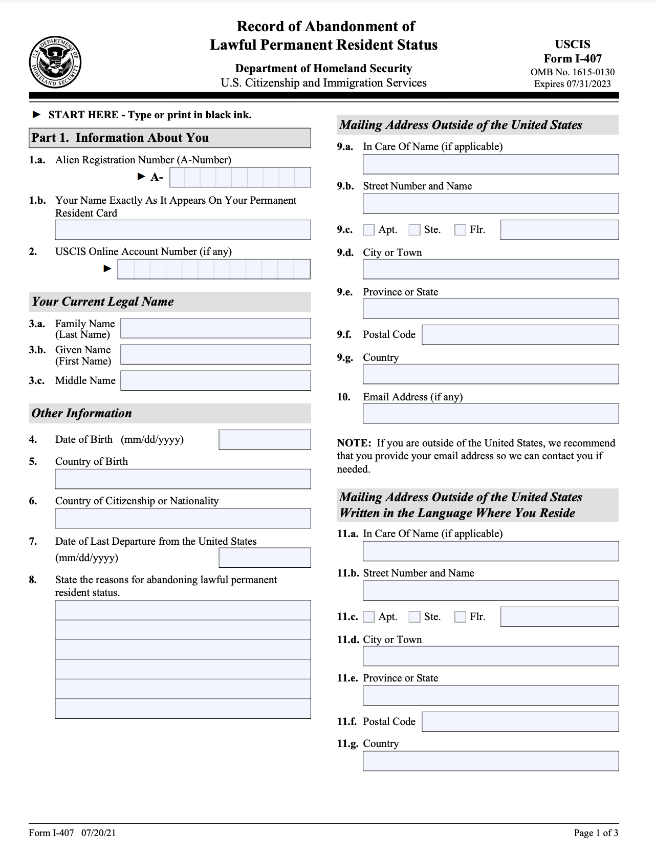 form-i-407-give-up-permanent-residency-visanation