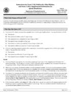 How to File Form I-130A Supplemental Information for Spouse