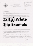 What is Section 221g? Color Slips | White, Blue, Yellow, Pink