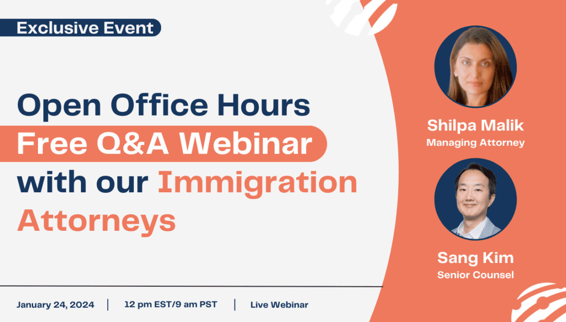 Immigration Webinars - VisaNation Law Group